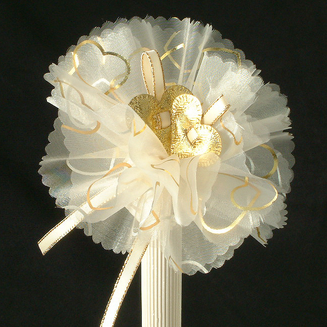 Loving Heart Tulle Nets | UK Wedding Favours