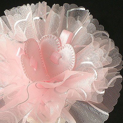 Loving Heart Tulle Nets | UK Wedding Favours