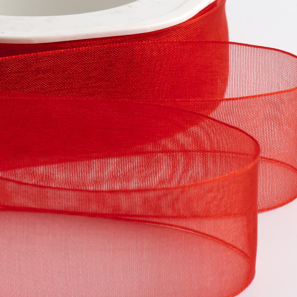 Organza Woven Edge Ribbon | UK Wedding Favours
