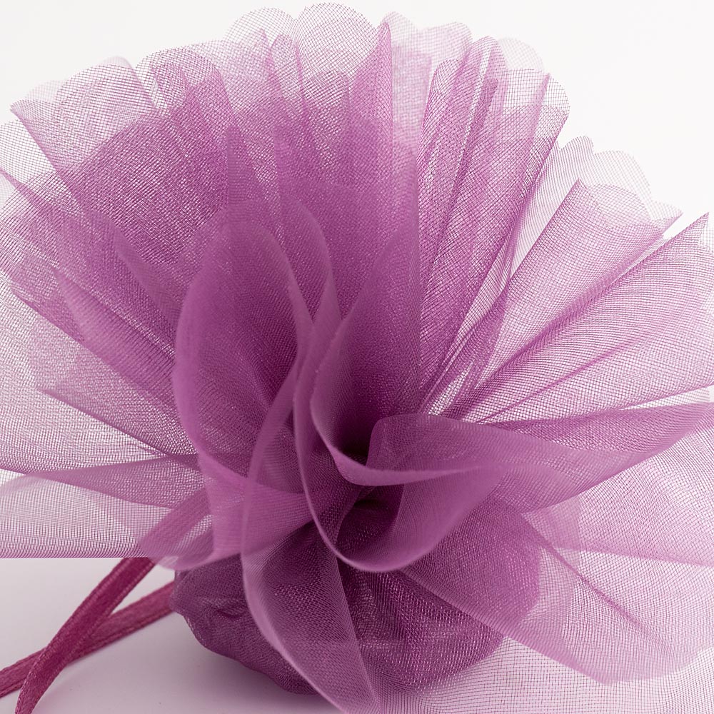 Crystal Tulle Nets - Scalloped Edge | UK Wedding Favours