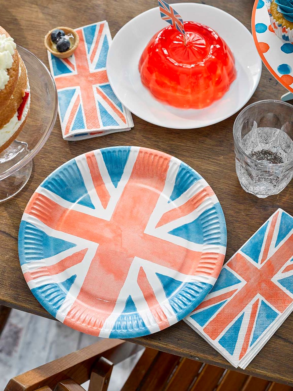 Union Jack Paper Plates | UK Wedding Favours