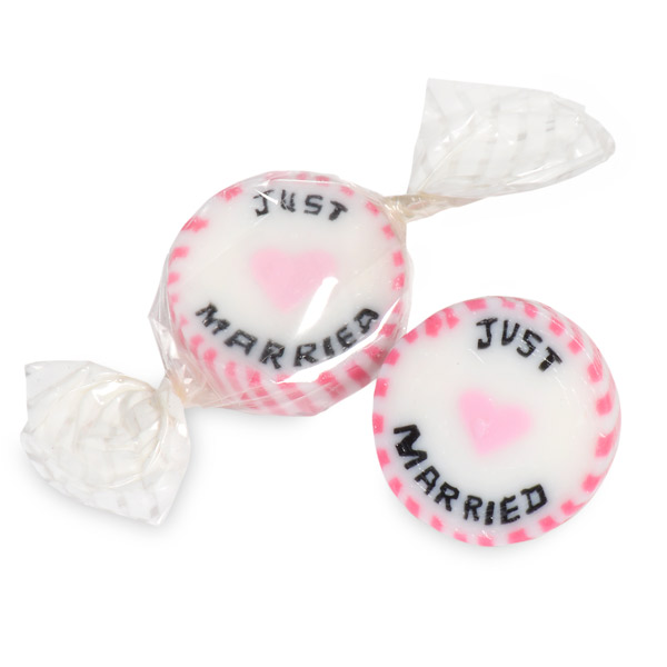 Rock Sweets - Just Married | UK Wedding Favours