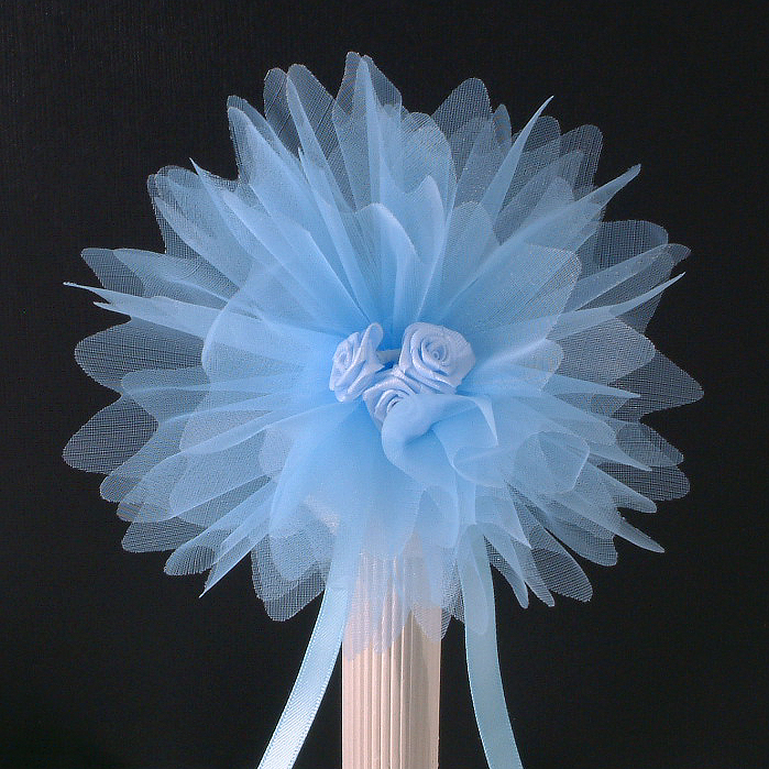 Crystal Tulle in Pale Blue | UK Wedding Favours