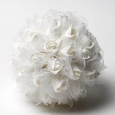 Large White Pomander | UK Wedding Favours